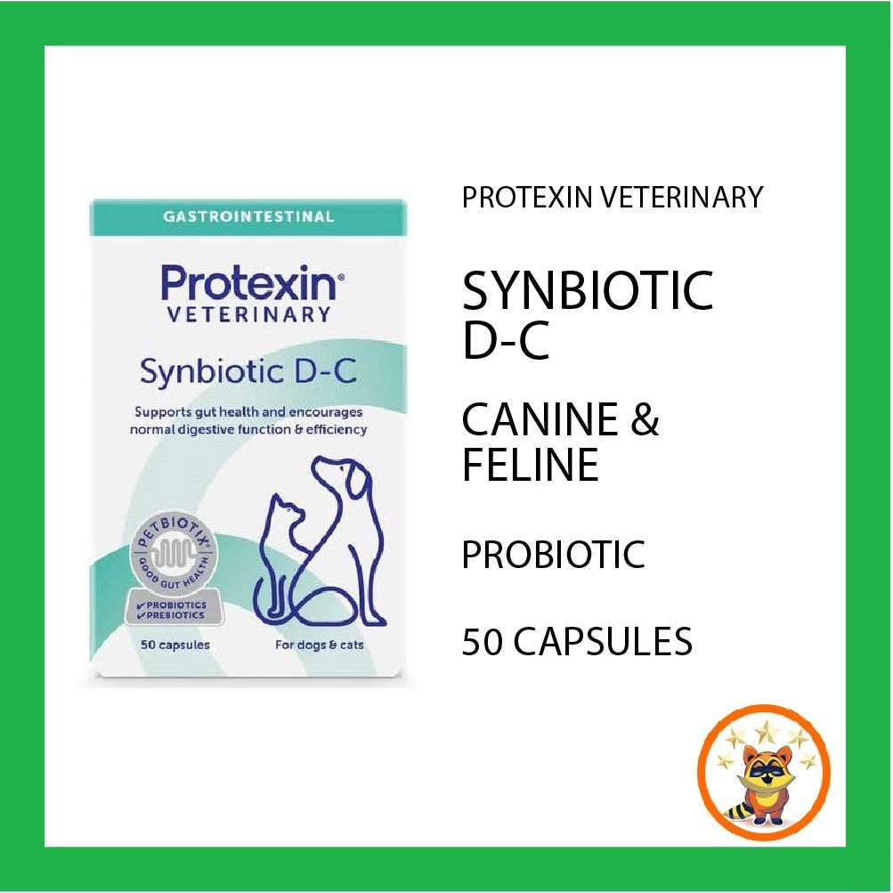 Protexin Veterinary Synbiotic D-C for Canine Anjing Dog & Feline Kucing ...