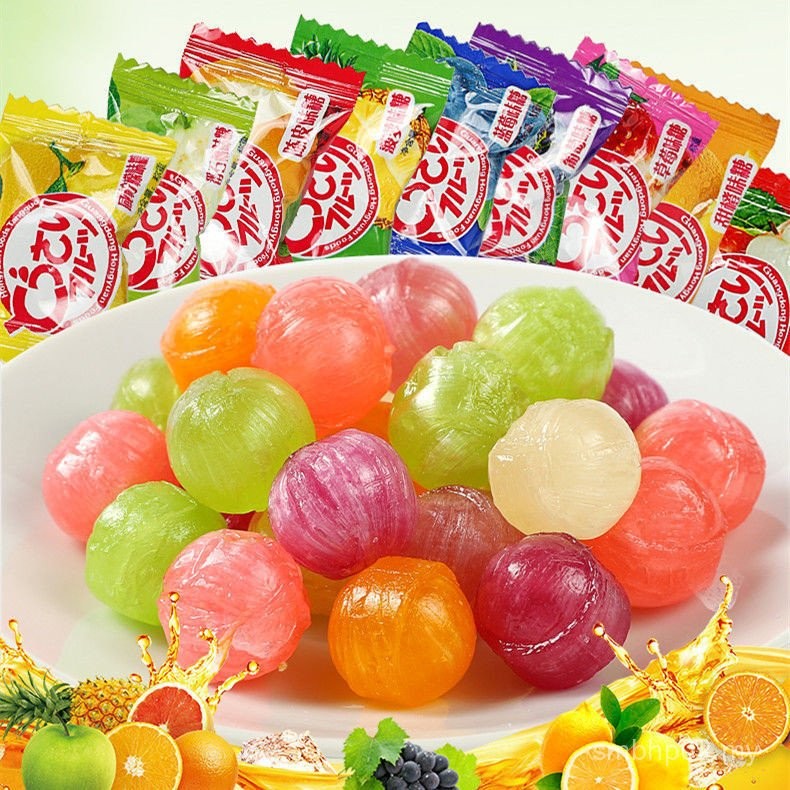 Pelanggan Ulang 2668 Orang Hongyuan Aneka Gula-gula 9 Perisa Campuran ...