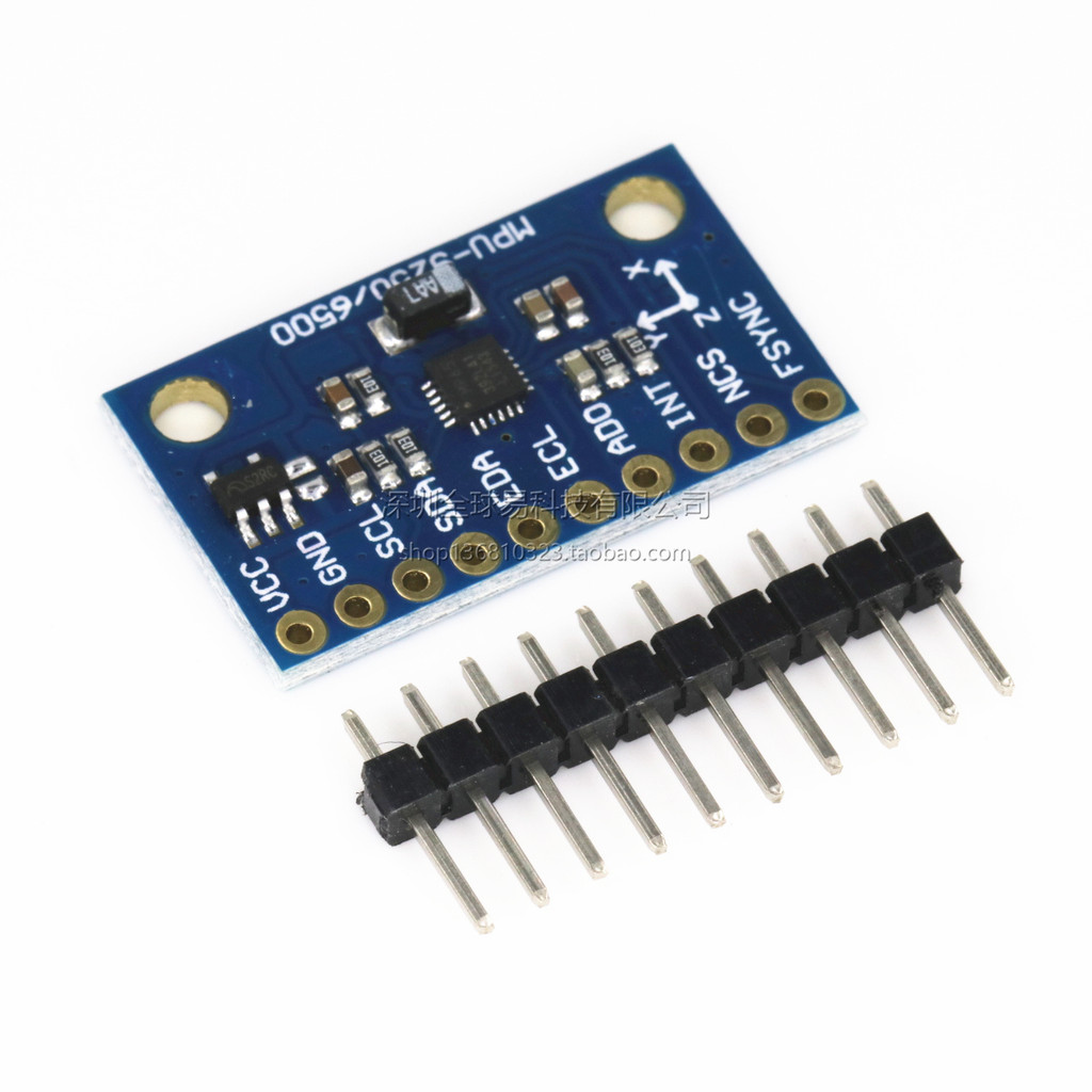 MPU-9250 GY-9250 Nine-Axis Sensor Module I2C/SPI Communication GY-6500 ...