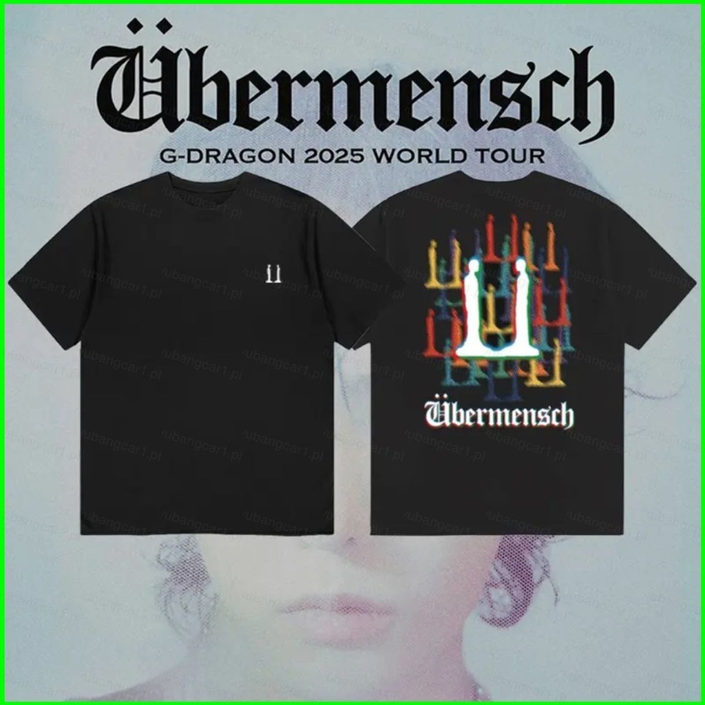 YB1 Ubermensch T-shirt G-dragon GD new album PEACEMINUSONE tee short ...