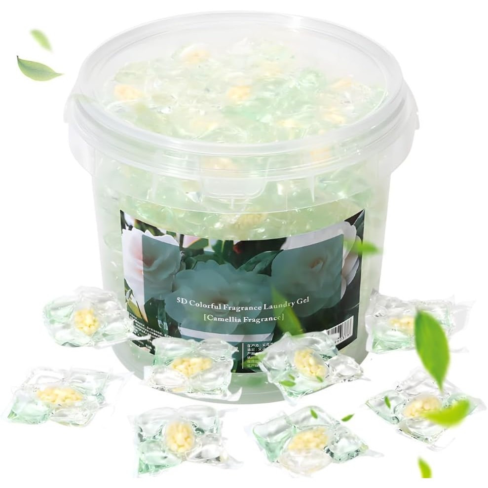 5 in 1 Laundry Beads, 2025 New Concentrated Detergent, Gentle on Skin ...
