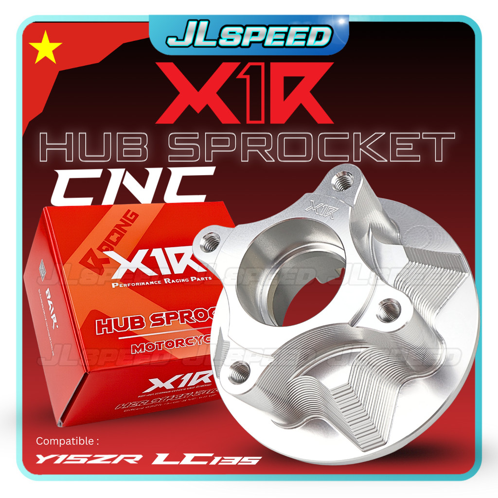 X1R 🇻🇳 Cnc Hub Sprocket Y15 Y15ZR / Y16 Y16ZR / LC135 5S LC 135 LC 5S ...