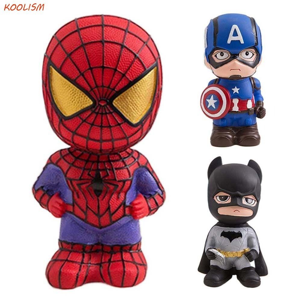 KOOLISM Cartoon Money Boxes, Shatter-resistant Bright Color Piggy Bank ...