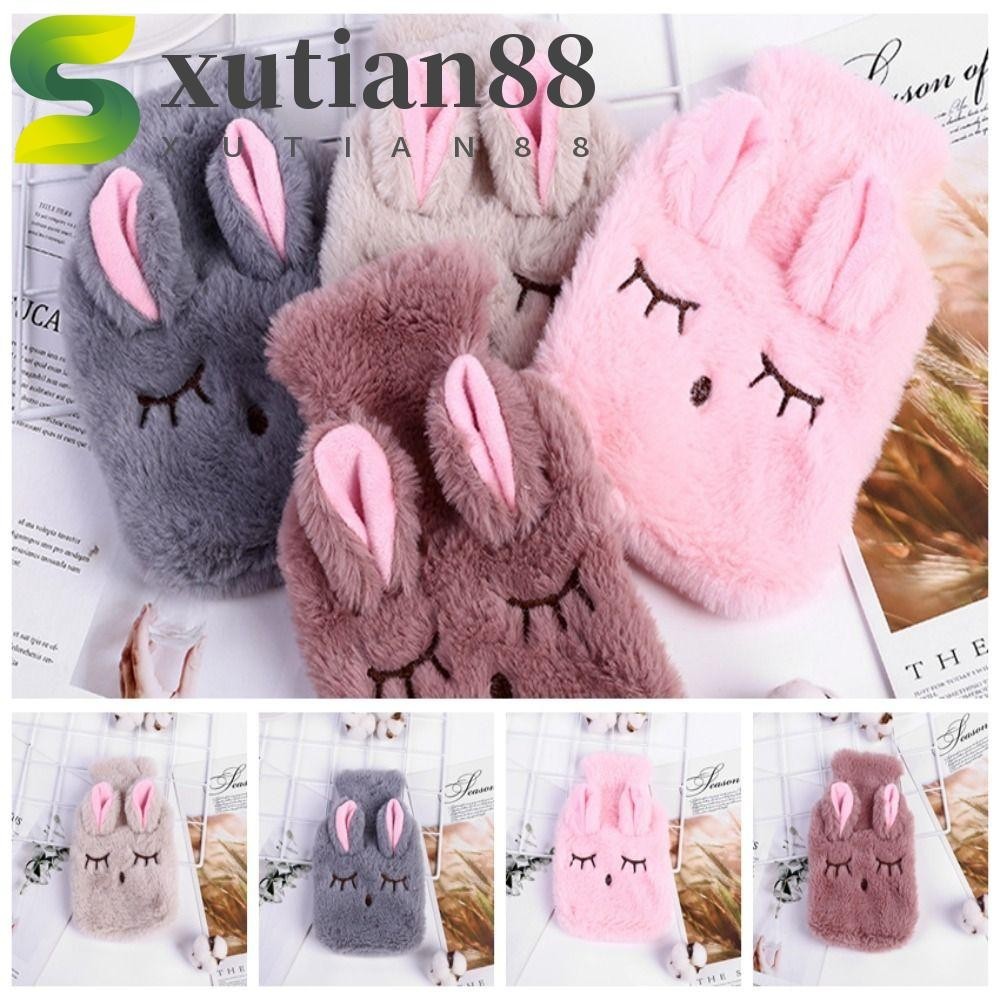 XUTIAN Hot Water Bag, Warm Squinting Rabbit Heat Pack, Hot Pack Plush ...