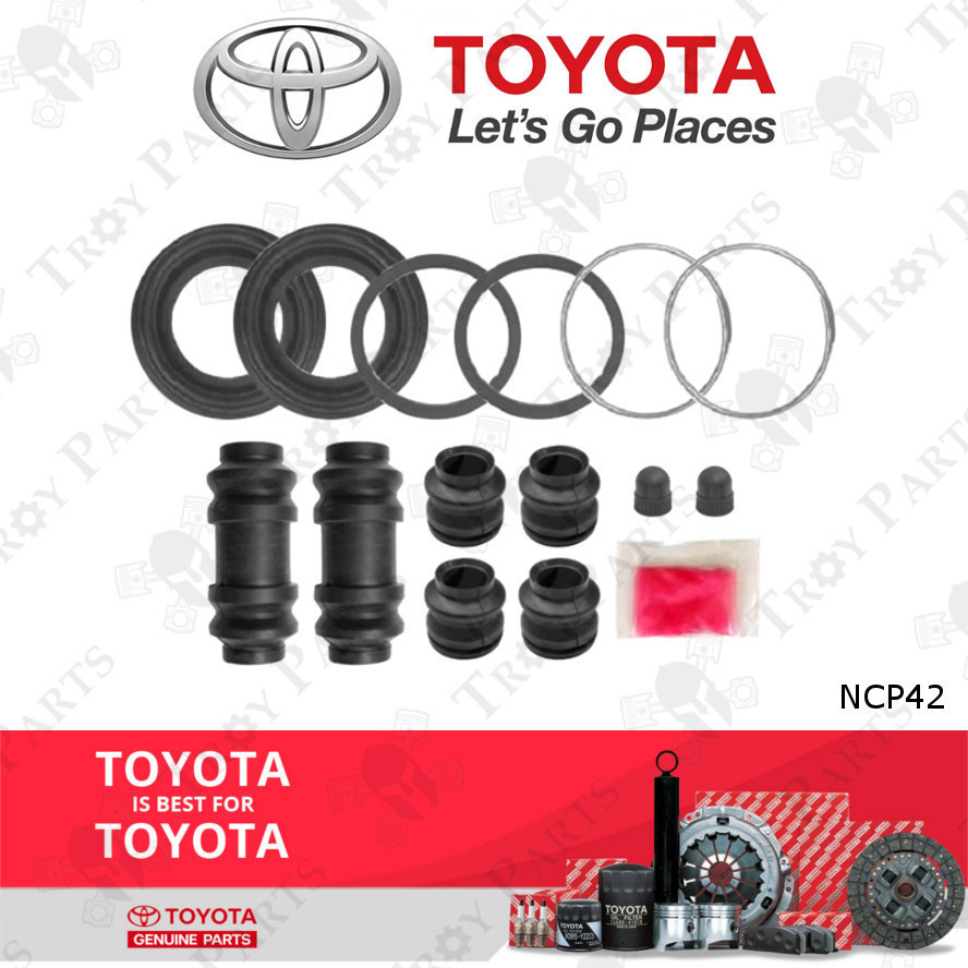 (30.5mm) Original Toyota (Rear) Disc Brake Caliper Repair Kit (Full ...