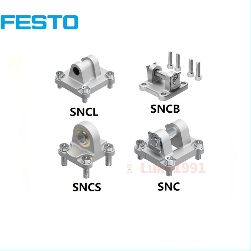 Festo Cylinder DNC/DSBC Base LNG/SNCL/SNCB-32-40-50-63-80-100-125FNC ...