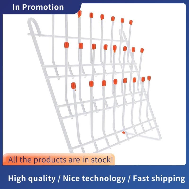 Lab Drying Rack 24 Pegs Lab Glassware Rack Wire Glassware Drying Rack ...