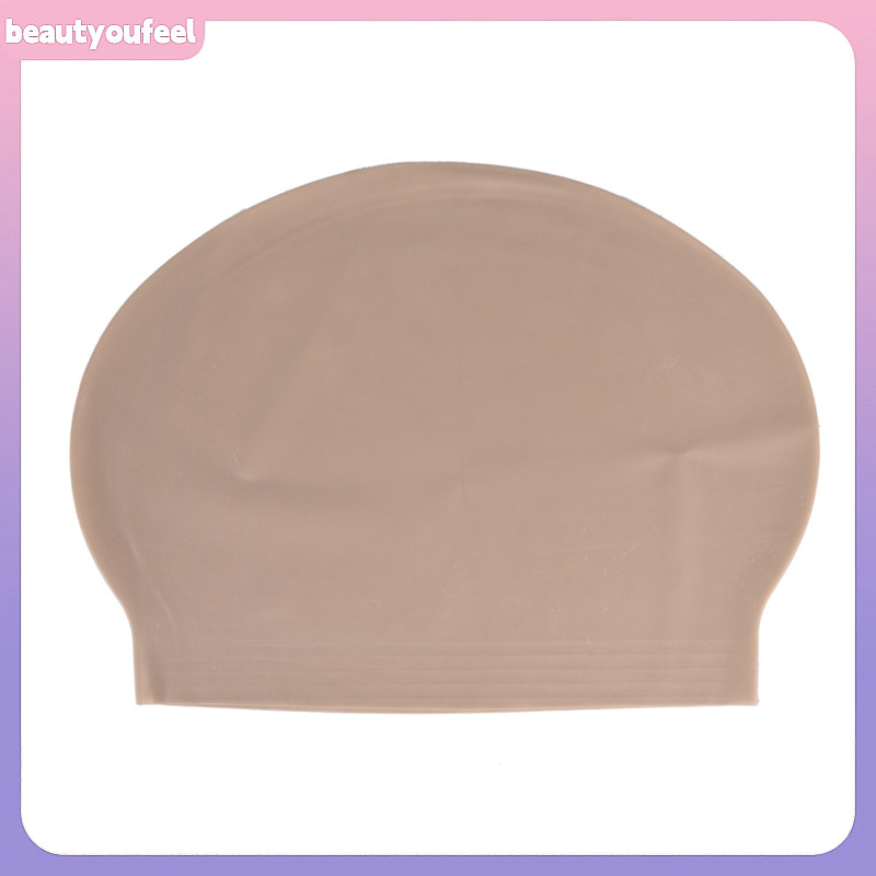 Beautyoufeel Fake Latex Flesh Skin Unisex Bald Head Wig Cap Rubber ...