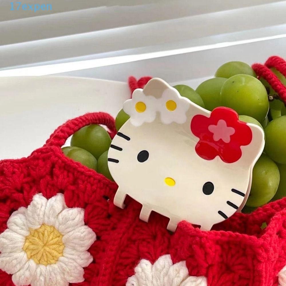 EXPEN Hair Clip, Kitty Cat KT Acetic Acid Animal Hair Claw, Fashion ...