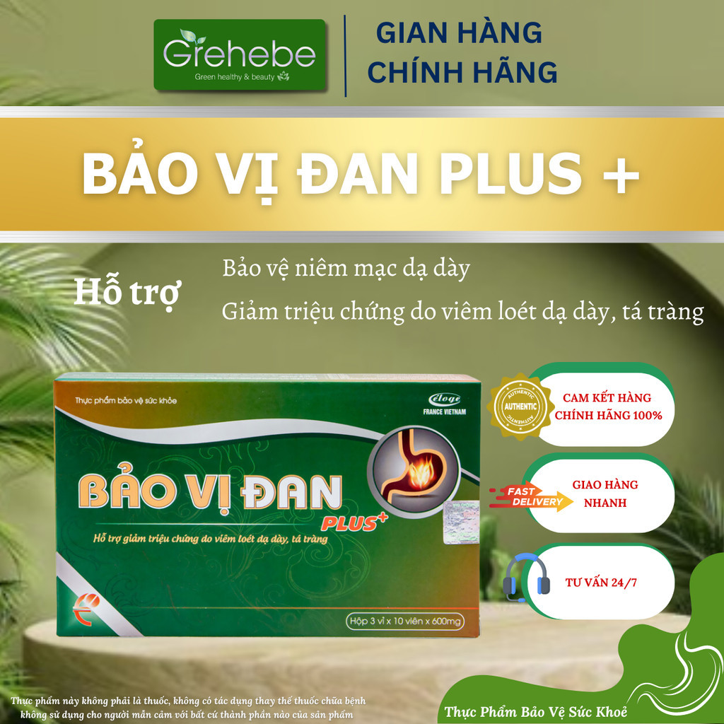 [TPBVSK] Bao VI DAN PLUS + - Supports Reducing Symptoms Due to Stomach ...