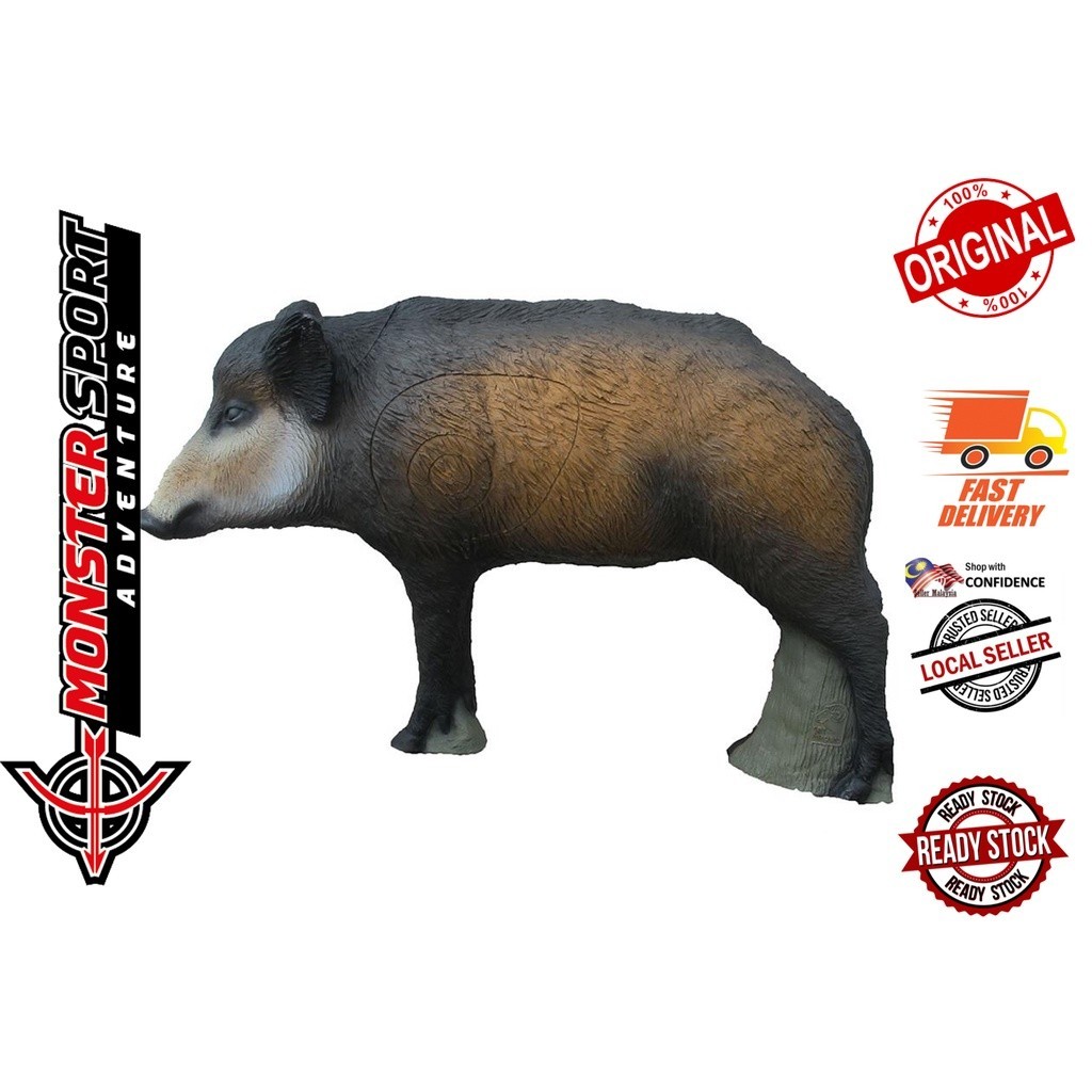 SRT Archery 3D Target Red Boar Tournament Target Group 3 Archery ...