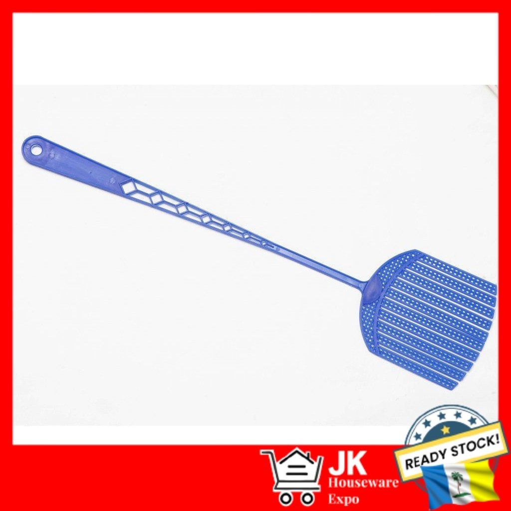 Fly Slap Hit Stick 苍蝇拍 Plastic Fly Swatter Fly Pad Alat Pemukul Lalat ...