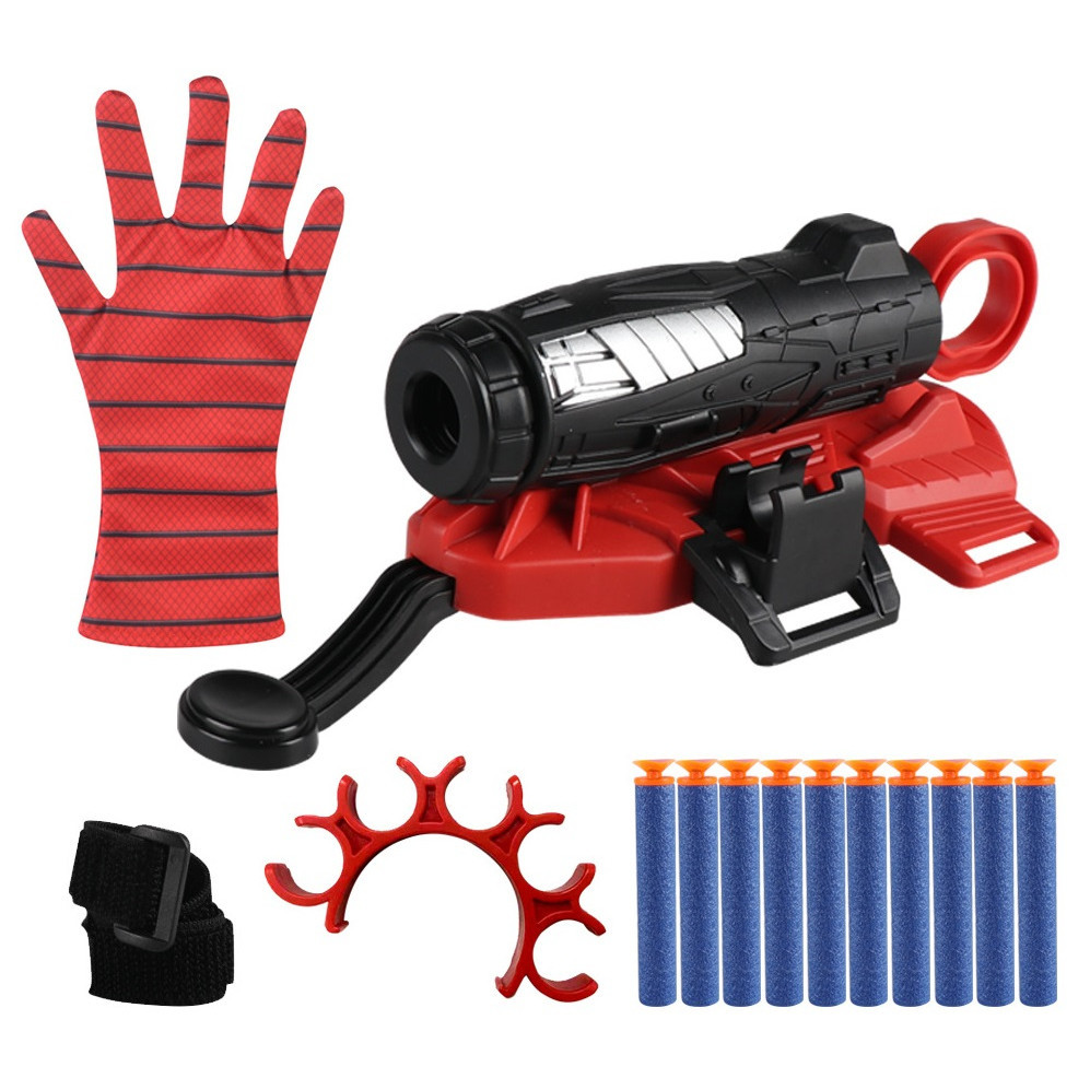Kids Toys Spiderman Launcher Rocket Launcher Spider-Man Role-Play Toy ...