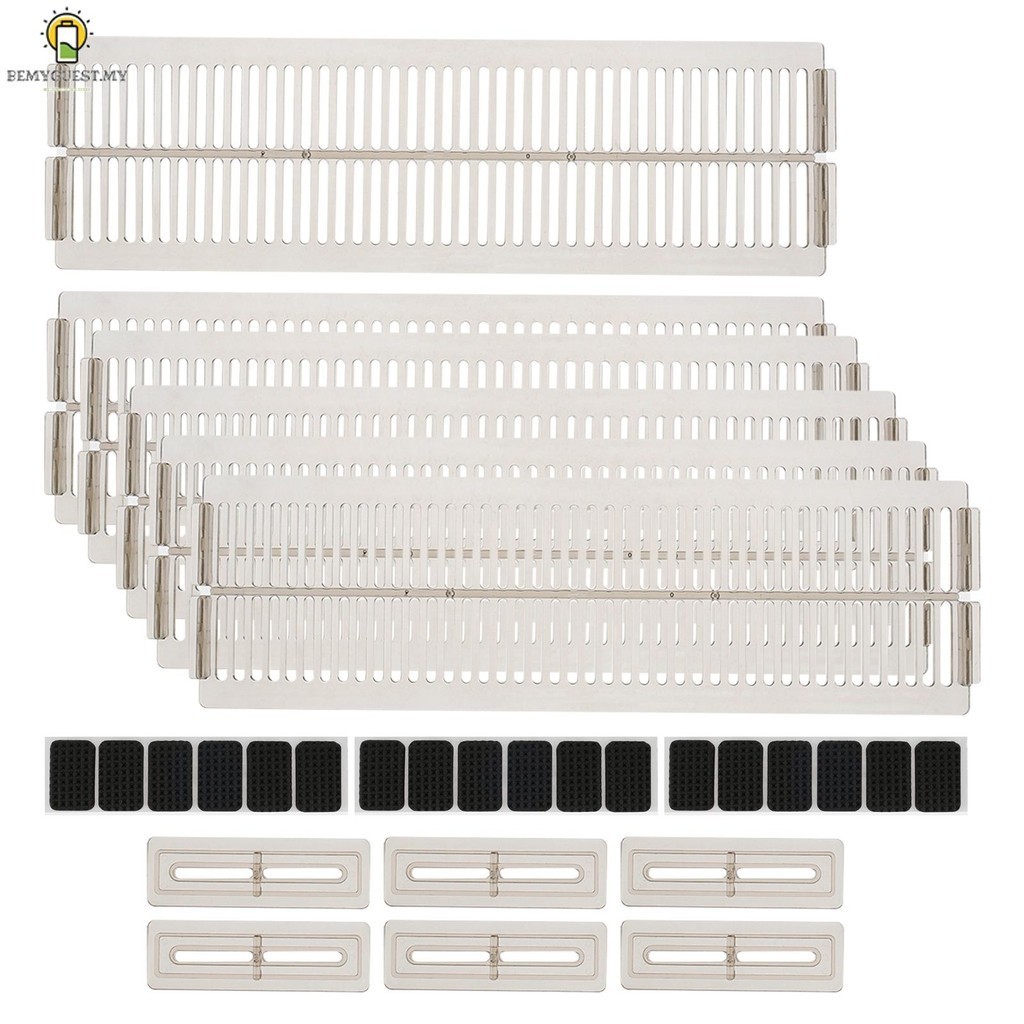 3 Sets Drawer Dividers with Nonslip Stickers 8cm High Drawer Organizer ...