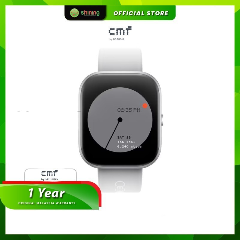 Nothing CMF Watch Pro INTL (D395) (Silver) | Shopee Malaysia