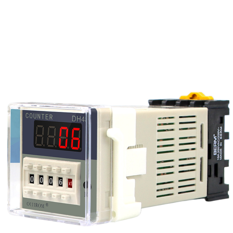 Smart Digital Display Counter DH48J-8A JA Counting Power Outage Memory Infrared Counter Relay ...