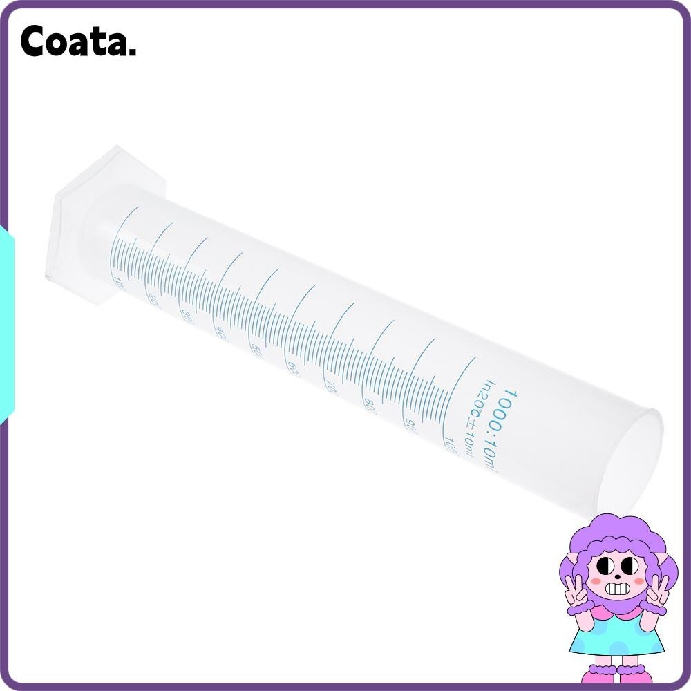 COATA 1000ml Measuring Cylinder, Double Sided Markings Polypropylene ...