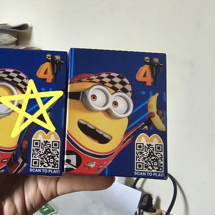 PIT CREW PHIL Minion Happy Meal McD 2024 Despicable Me 4 McDonald's ...