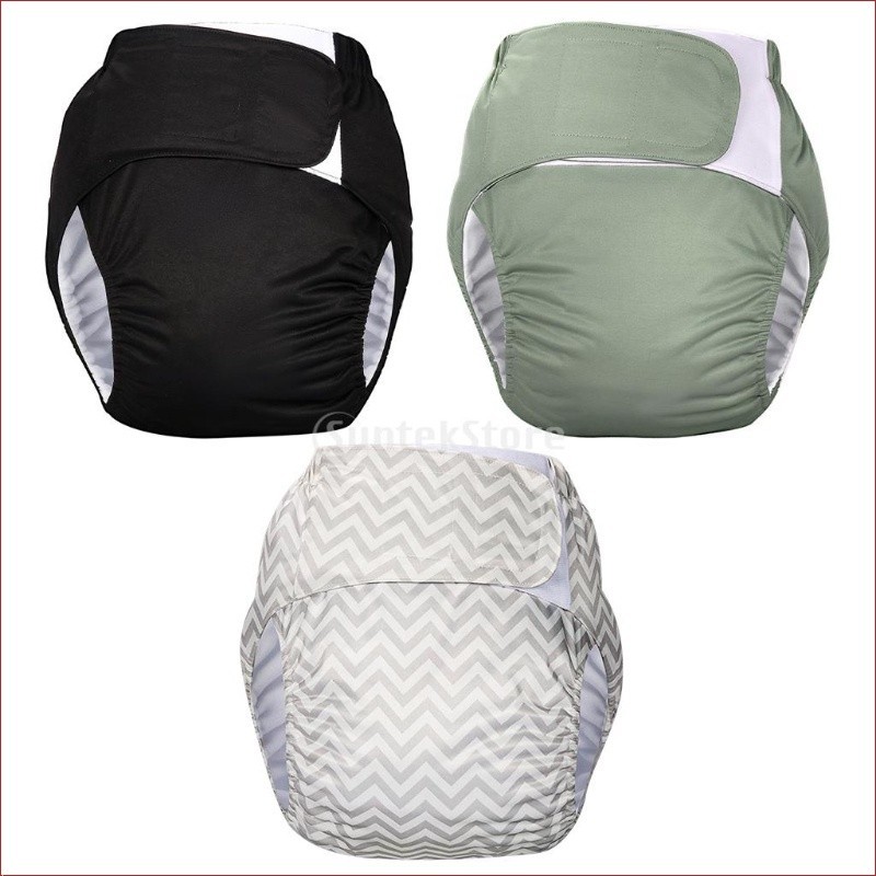 Adjustable Incontinence Cloth Diapers That Can Be Reused By Middle-aged ...