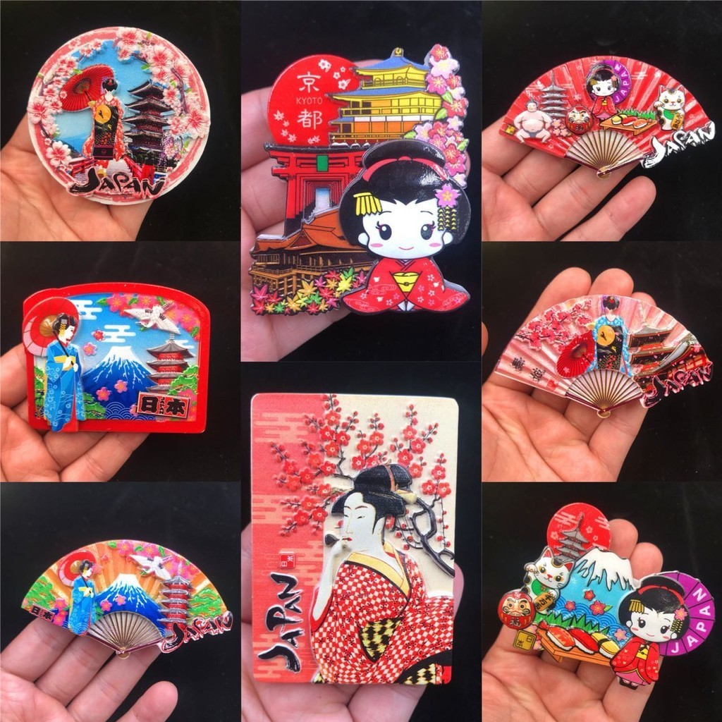 【Ready Stock】Japan Refrigerator Magnets Souvenirs Gifts Color Printing ...