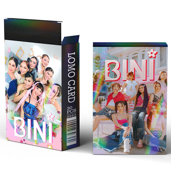 30-124pcs BINI Photocards Biniverse CHERRY ON TOP Laser Hologram Lomo ...