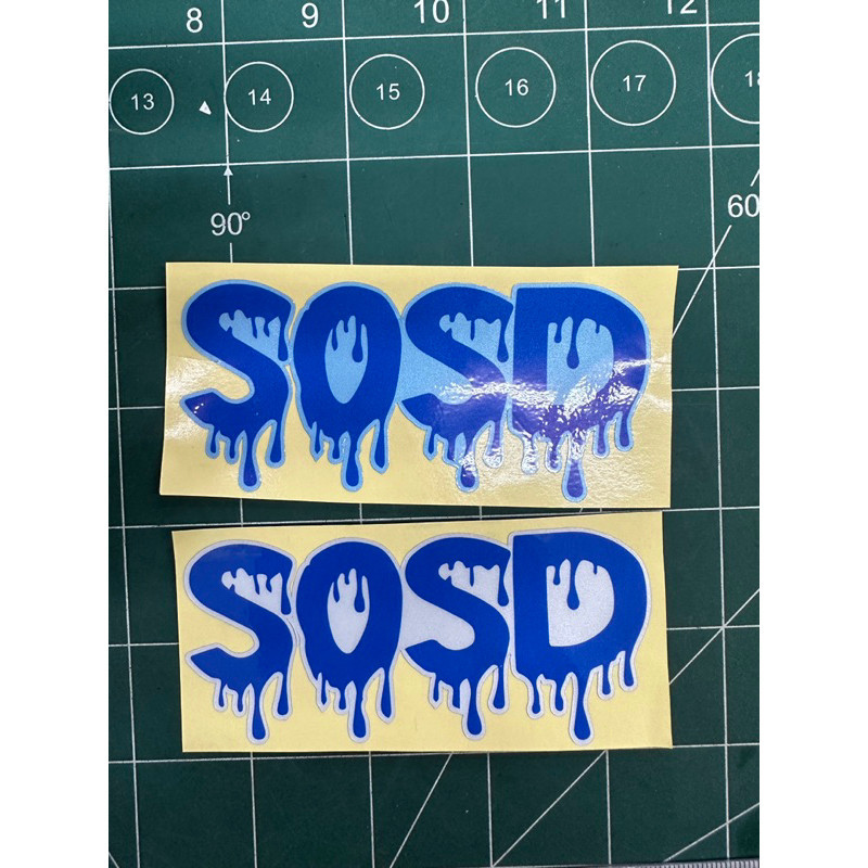 STICKER SOSD Saiz Besar (10cm x 5cm) | Shopee Malaysia