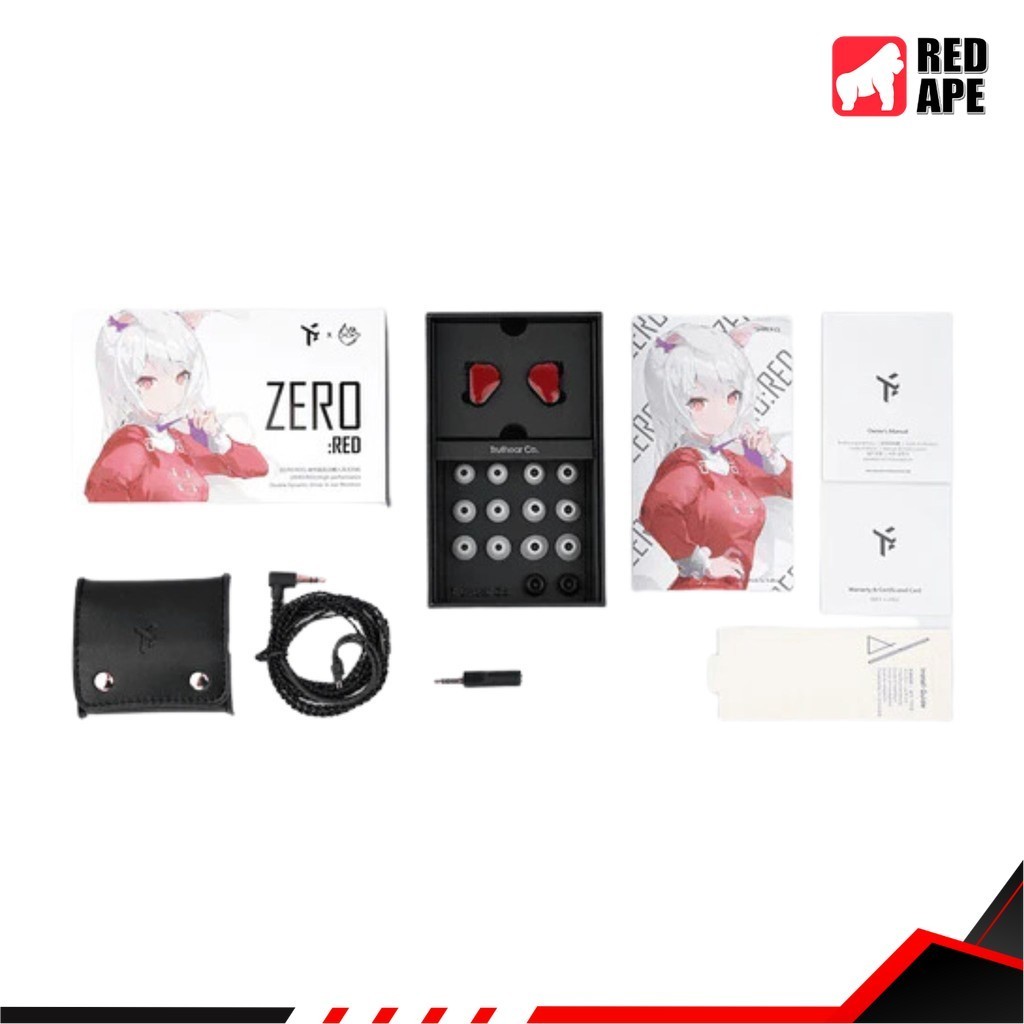 Truthear x Crinacle Zero Red, In-Ear Monitors: Dual Dynamic Drivers ...