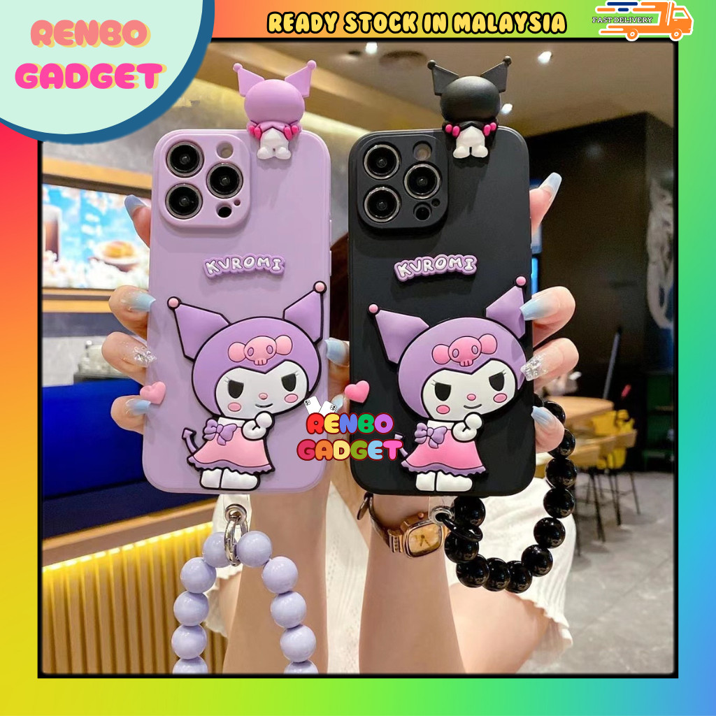 IPH X Xs Max XR 11 11 Pro 11 Pro Max 12 12 Pro 12 Pro Max kuromi pearl ...