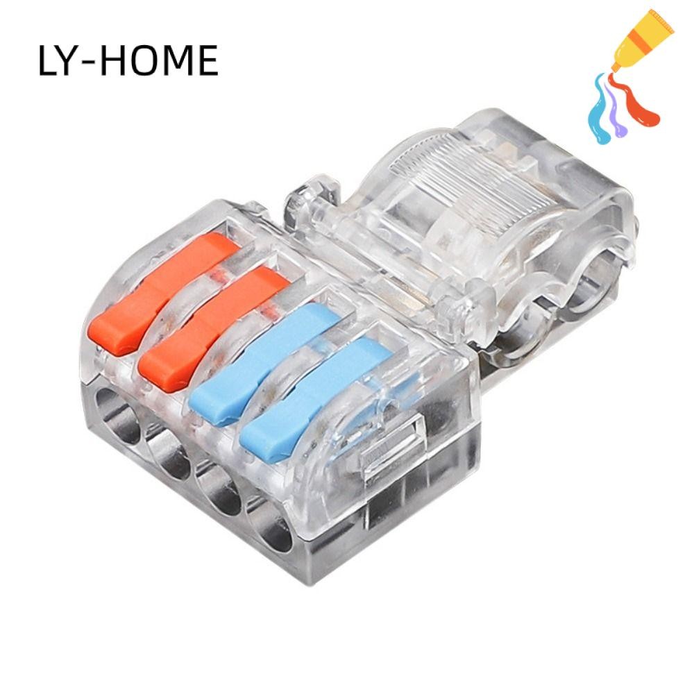 LY-HOME Quick Terminal Block, Universal Compact Mini Wire Connector ...