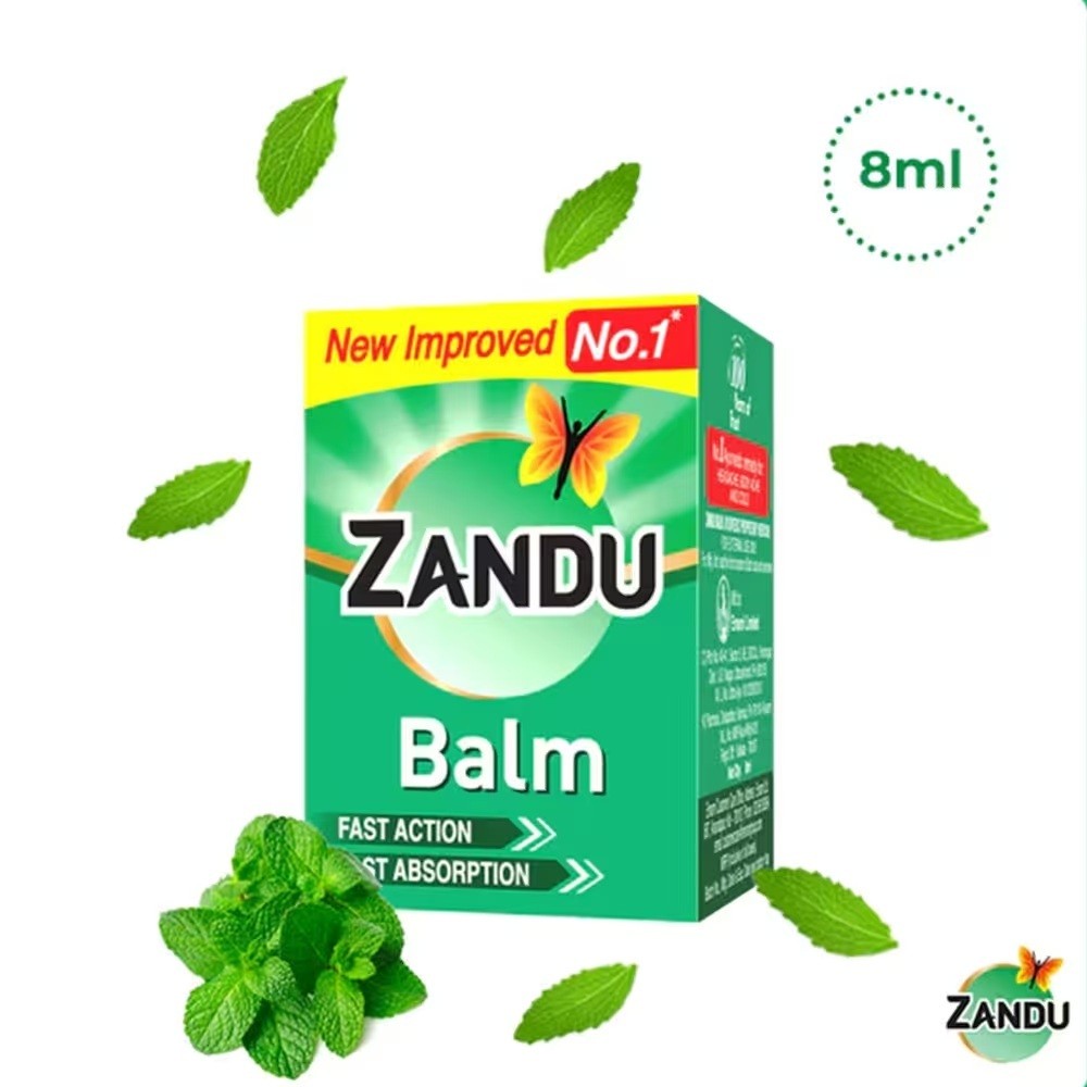 Zandu Balm - No.1 Natural Pain Balm for Quick Headache, Body Ache ...