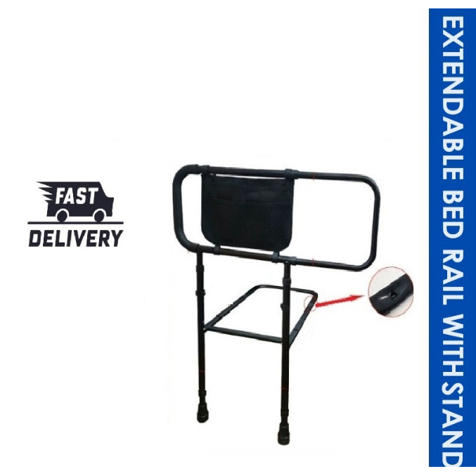 bed rail support with stand Bed Rail for Elderly Extendable And Height ...