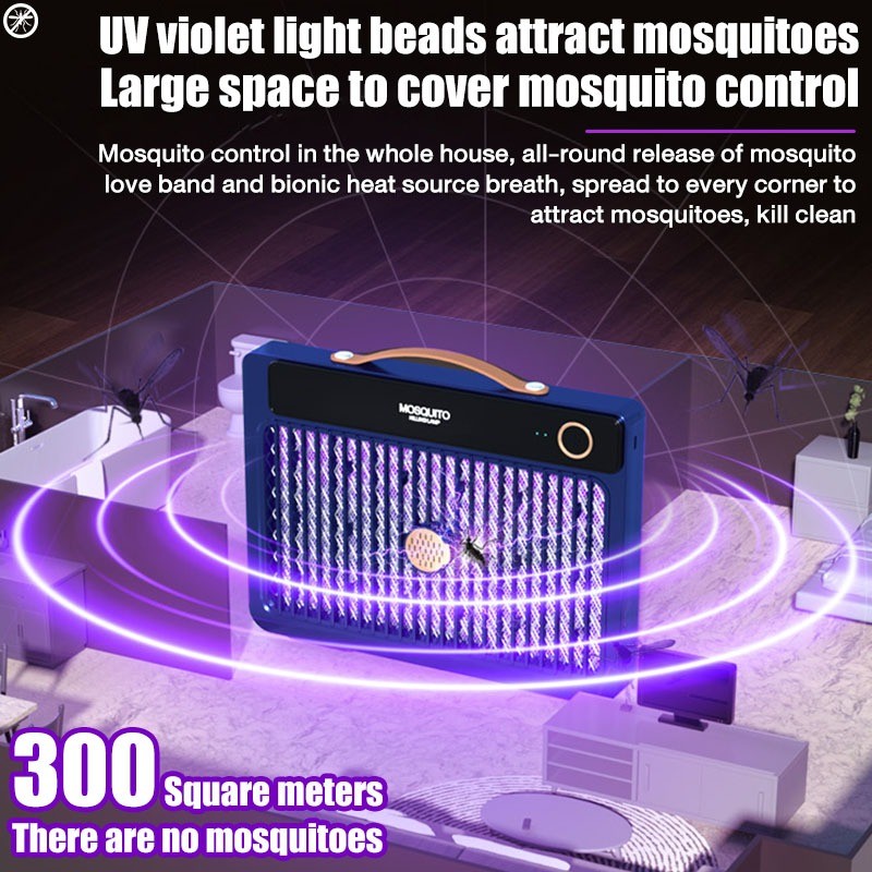 Electric Mosquito Killer Lamp Electric Pest Killer Rechargeable Insect ...