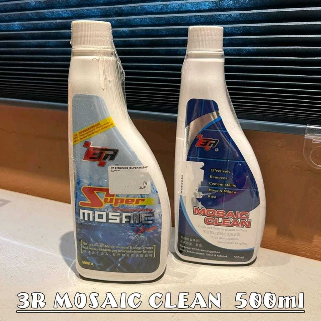 READY STOCK!!! 3R SUPER HEAVY DUTY MOSAIC CLEANER 500ml Pencuci Mosaic ...