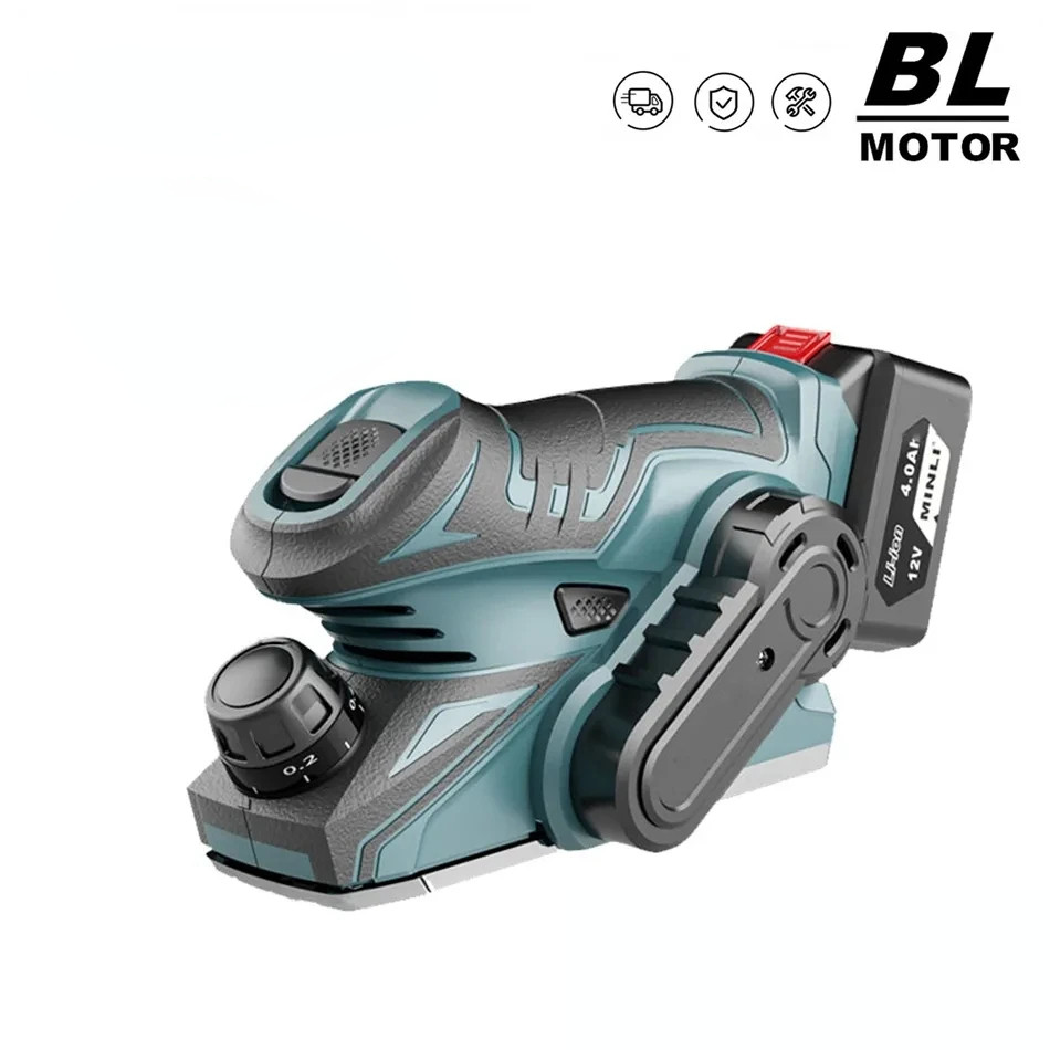 1200W Cordless Portable Electric Planer Brushless Handheld Electric ...