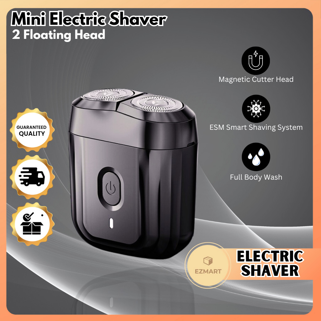Enchen Electric Shaver Mini 6 Portable Shaver Machine 2 Floating Head ...