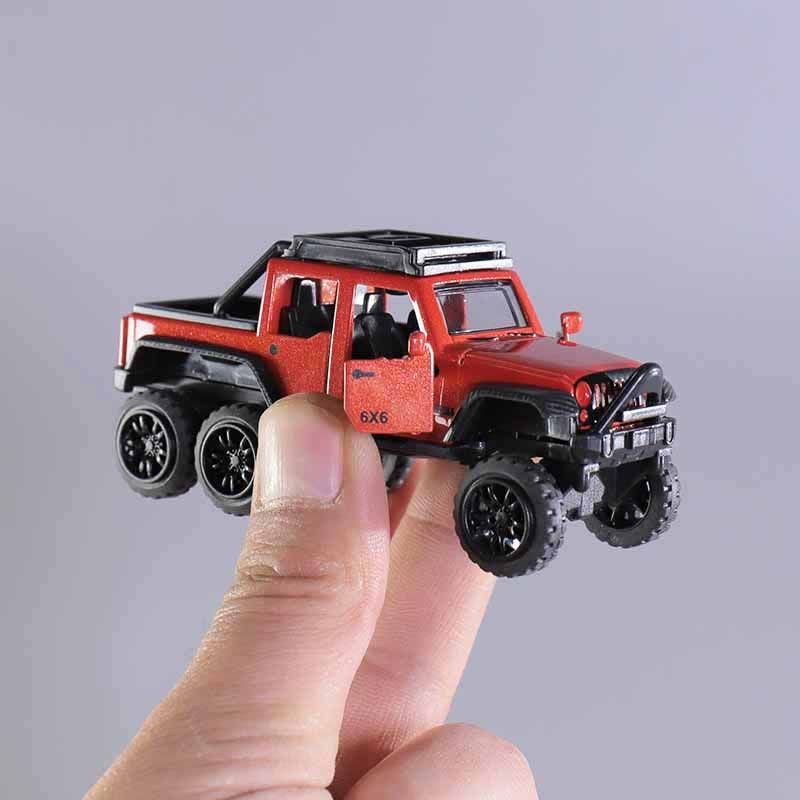 [Ready Stock] Mini Alloy Pickup Truck Children Pull Back Car Boy Baby ...