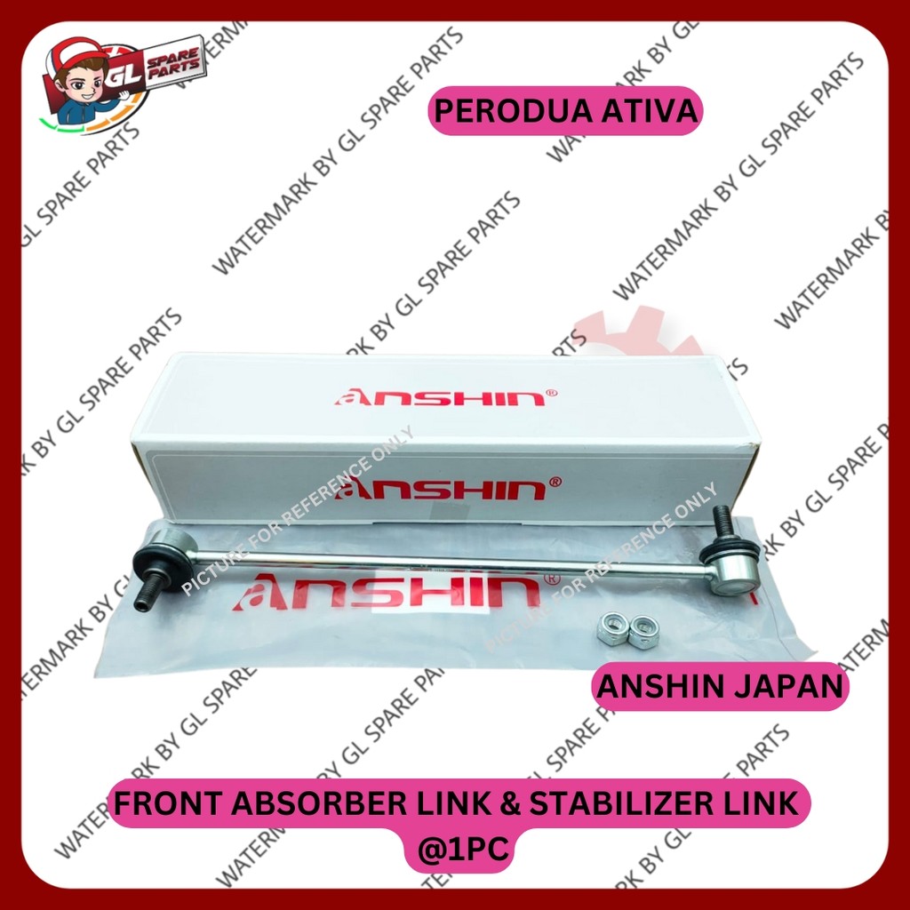 (ANSHIN JAPAN) FRONT STABILIZER LINK & ABSORBER LINK PERODUA ATIVA ...