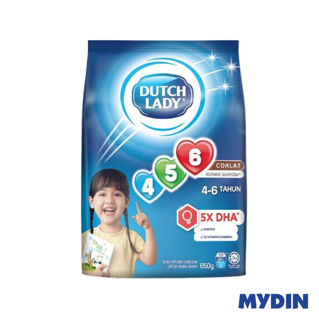 Dutch Lady Gum 456 (850g) - Chocolate | Shopee Malaysia