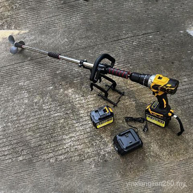 Handheld Propeller Outboard Motor Lithium Battery Handheld Propeller ...