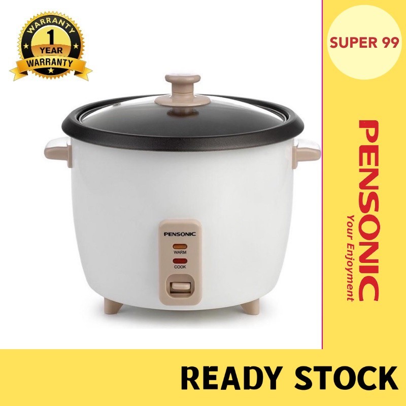 PENSONIC (1.8L) Conventional Rice Cooker with Glass Lid | PRC-18E ...