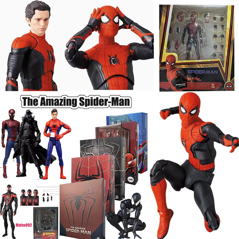 CT Toys Mafex Spider Man No.194 Action Figure SHF Miles Morales CT Toys ...