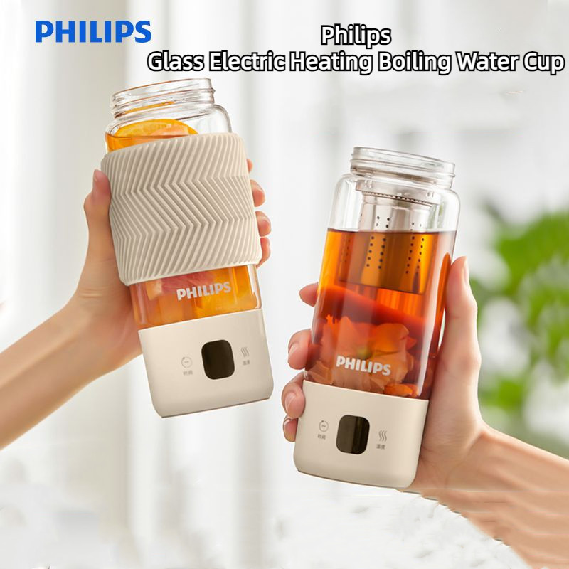 Philips Glass Electric Heating Boiling Water Cup 400mL Health Kettle ...