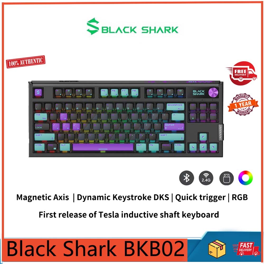 Black Shark BKB02 three mode wireless e-sports magnetic axis keyboard ...