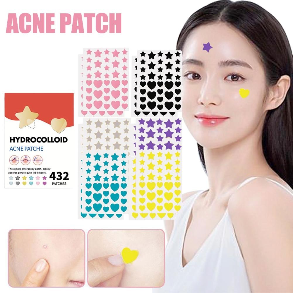 Large Size Star Love Acne Patch Mild And Non-irritating Marks Acne ...