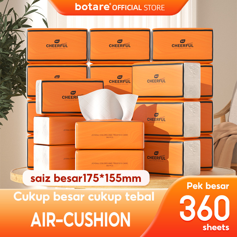 (20 Packs) CHEERFUL tissue facial tissue pocket tissue Botare Air ...