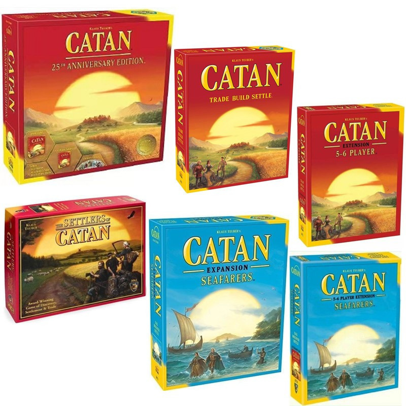 English Version Of Catan Island Catan Board Game Puzzle Leisure Toy ...