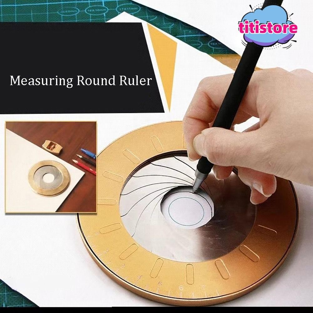 TITISTORE Measuring Drawing Circular Compass, Measuring Gauging Tool ...