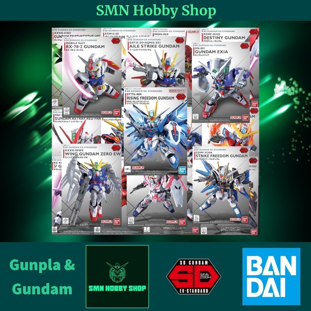 SDEX Super Deformed EX-Standard Gunpla Gundam Toys Plastic Model Kit ...