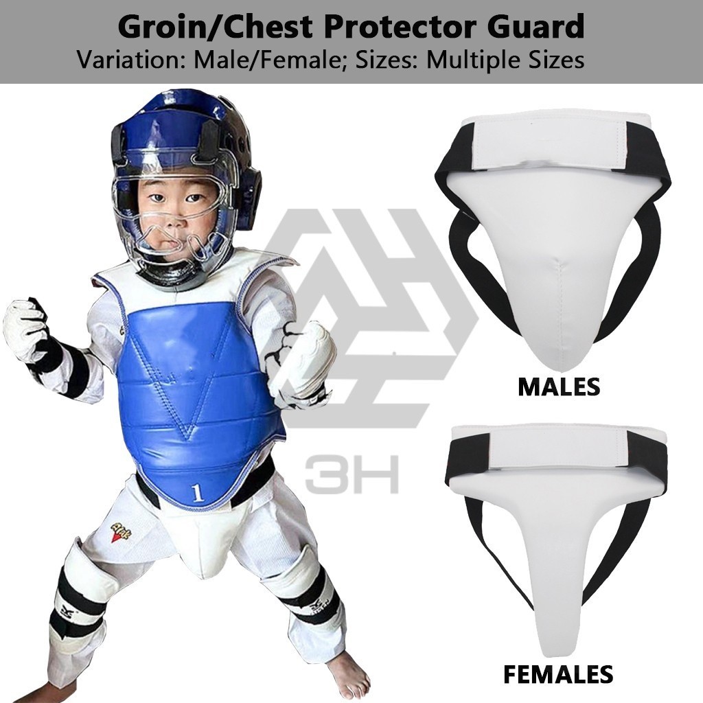 3H Fitness Men/Women Abdominal And Groin Protector Guard For Boxing ...