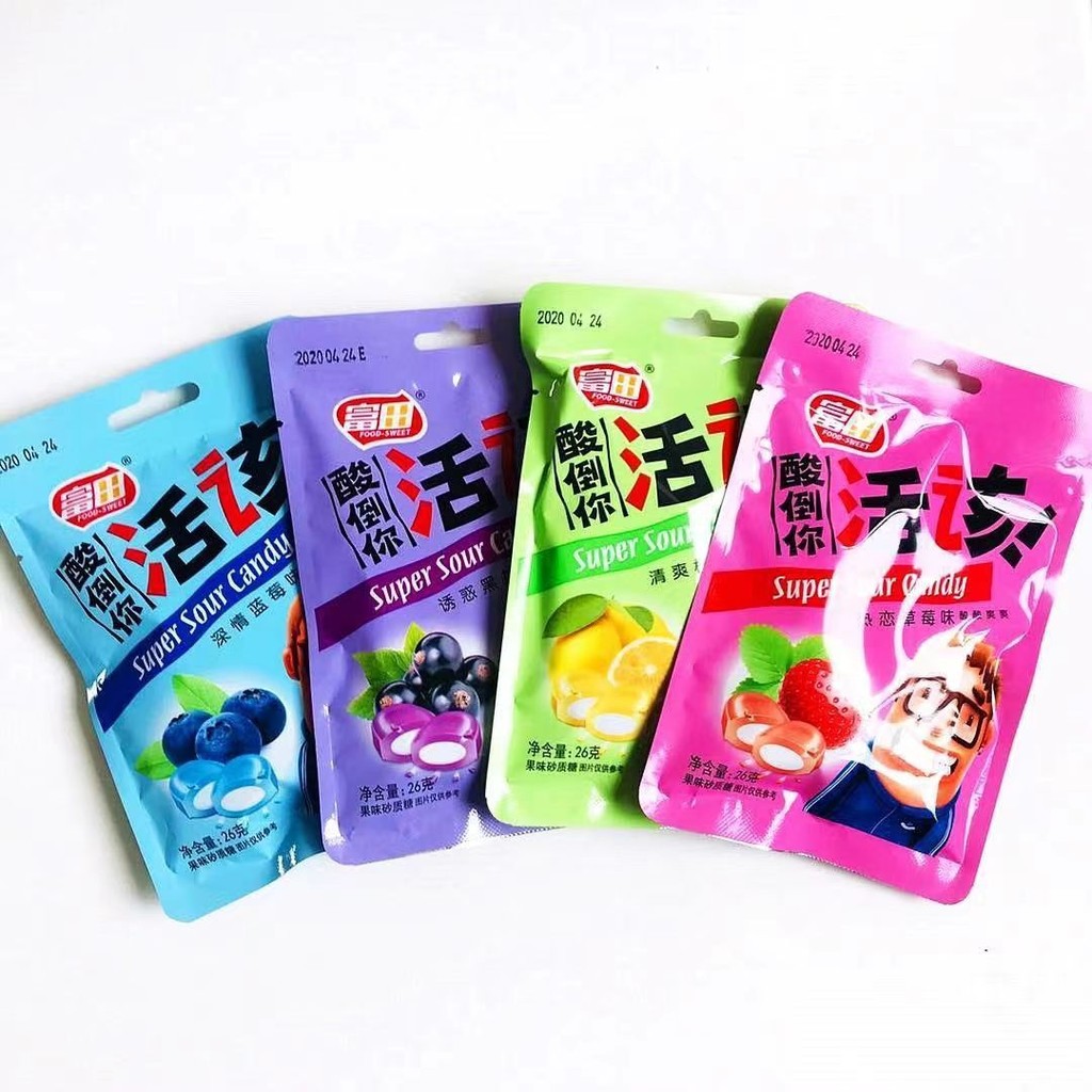 Tomita Tenga Yogurt Old Brand Fruit Flavor Gummy Sweet Sour Sweet Sandy ...